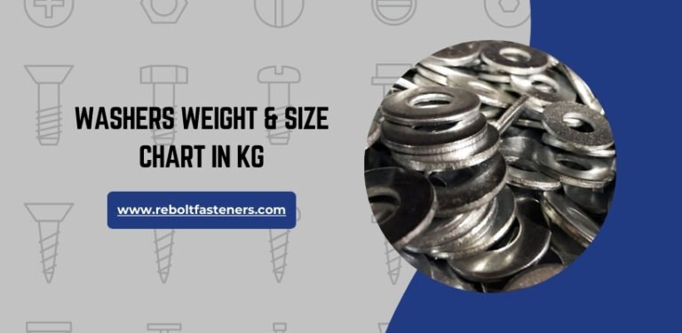 Washers Weight & Size Chart In Kg - Rebolt Alloys